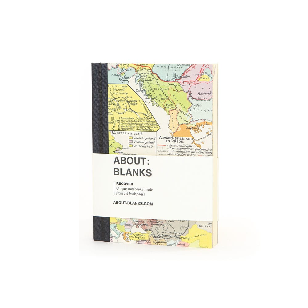 About Blanks – Notebooks made from old book covers