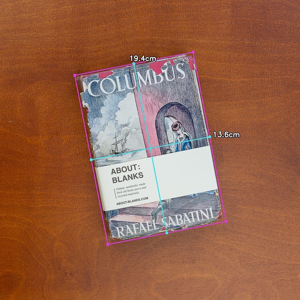 Columbus notebook – About Blanks
